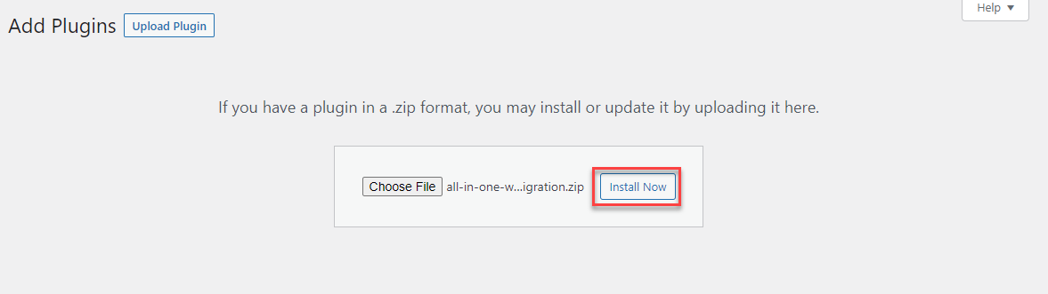 Hướng Dẫn Backup Và Restore Website Bằng Plugins All In One Wp Migration Tài Liệu Hostingviet